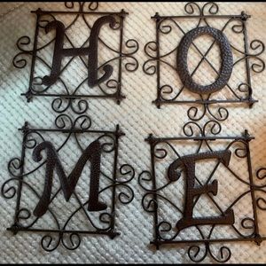 celebratinghome | Wall Decor | Home Interiors Metal Wall Home Plaques ...